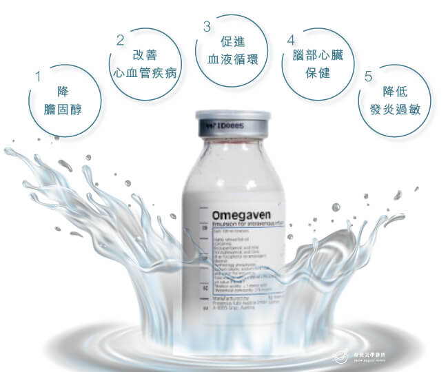 魚油點滴靜脈注射,Omegaven | 存奕美學診所,桃園醫美,醫美診所